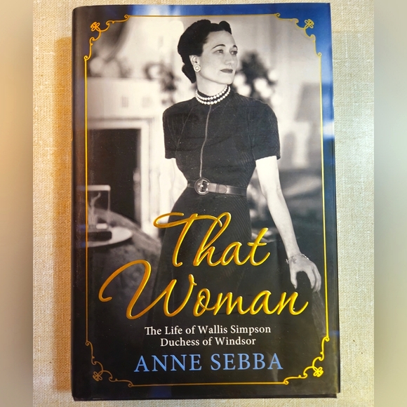 Accents | 315 Book That Woman Anne Sebba Hardcover | Poshmark